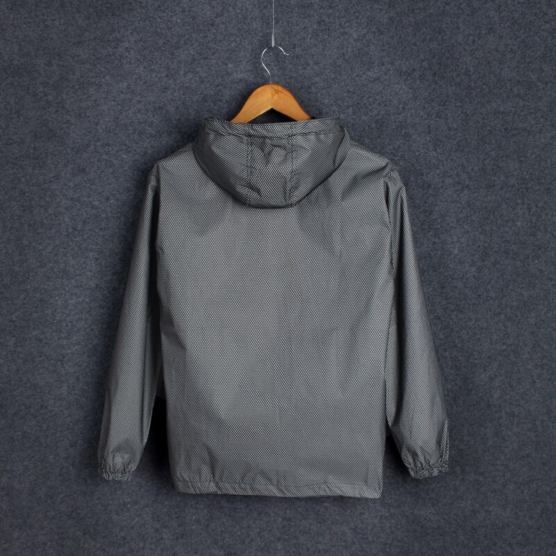 Funny Print Reflective Jacket Men/Women Brand Hood... – Grandado