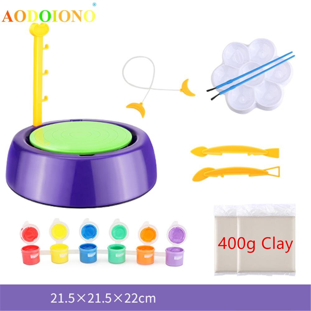 DIY Handwork Ceramic Pottery Machine Kids Craft To... – Grandado