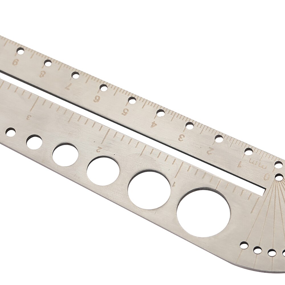 Stainless Steel Angle Protractor Ruler Degree Meas... – Grandado