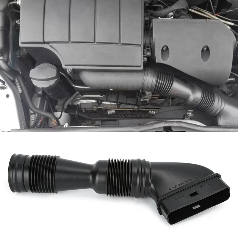 Black Air Intake Pressure Pipe Hose Air Intake Pip... – Grandado
