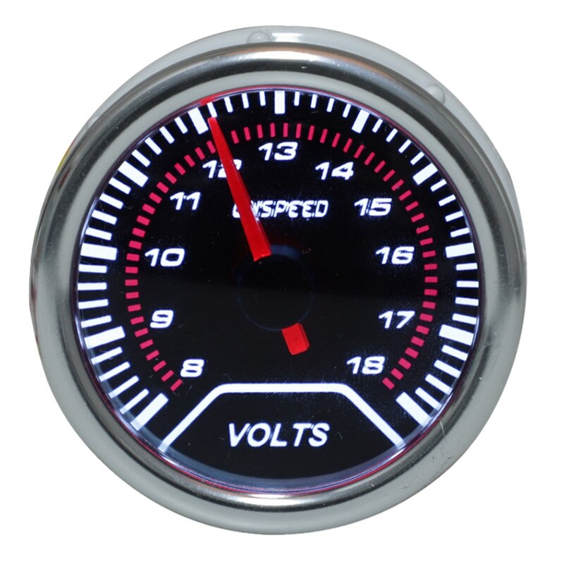 Cnspeed 2Inch 52Mm Auto Voltmeter 8-18V Wit Led Ve... – Grandado