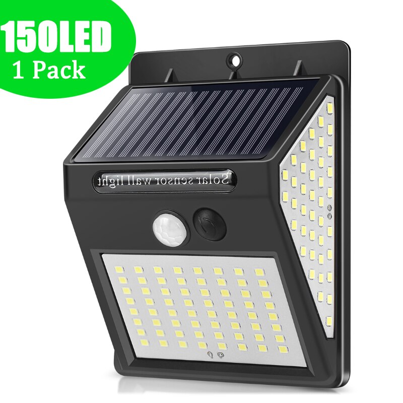 LED Solar Light Outdoor Motion Sensor Wall Light W... – Grandado