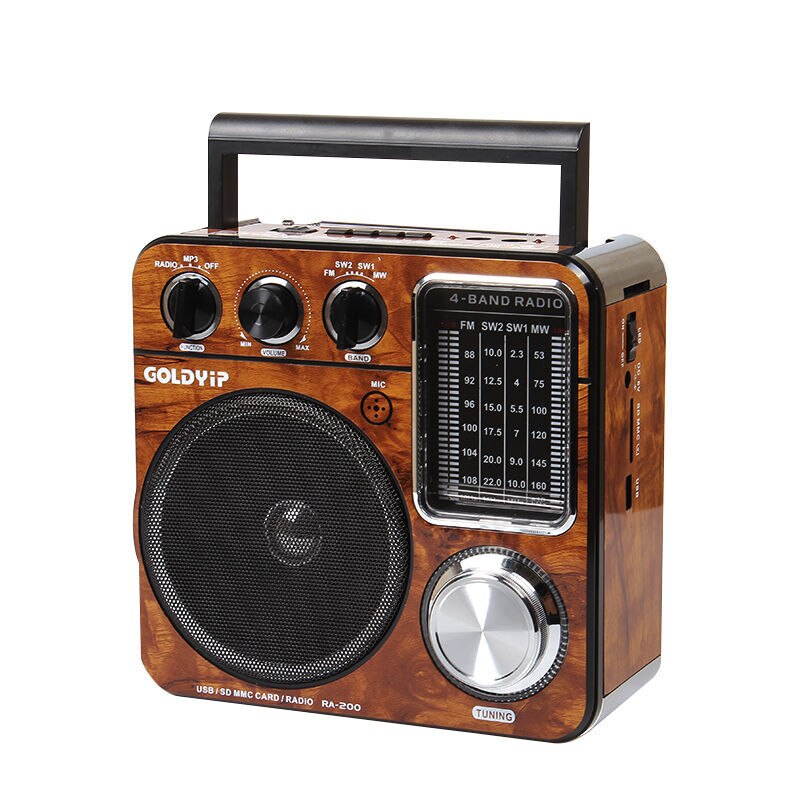 Semiconductor Radio Full Band Old Person Plug Card... – Grandado