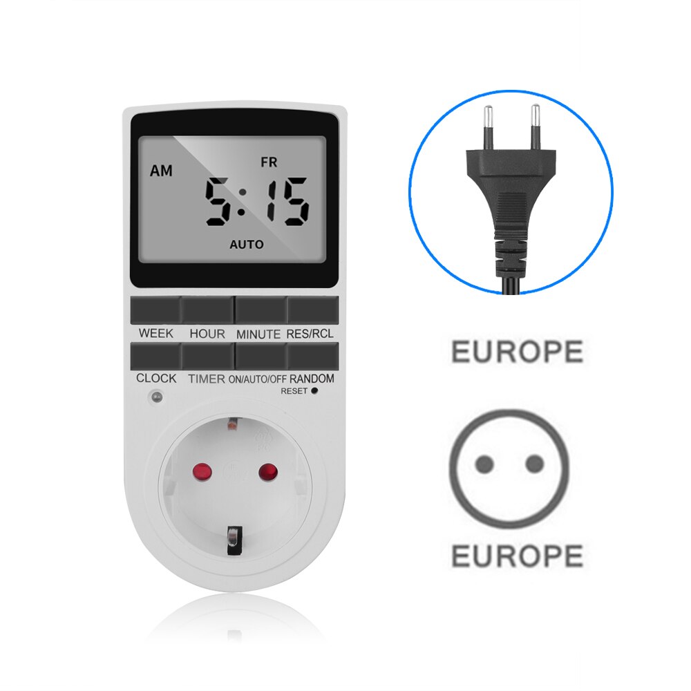 Latest 230V 50Hz 12/24 Hour Digital Timer Switch S... – Vicedeal