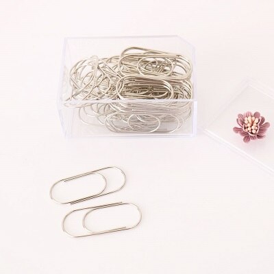 TUTU 50pcs/box 50mm Rose Gold Paperclips Electropl... – Grandado