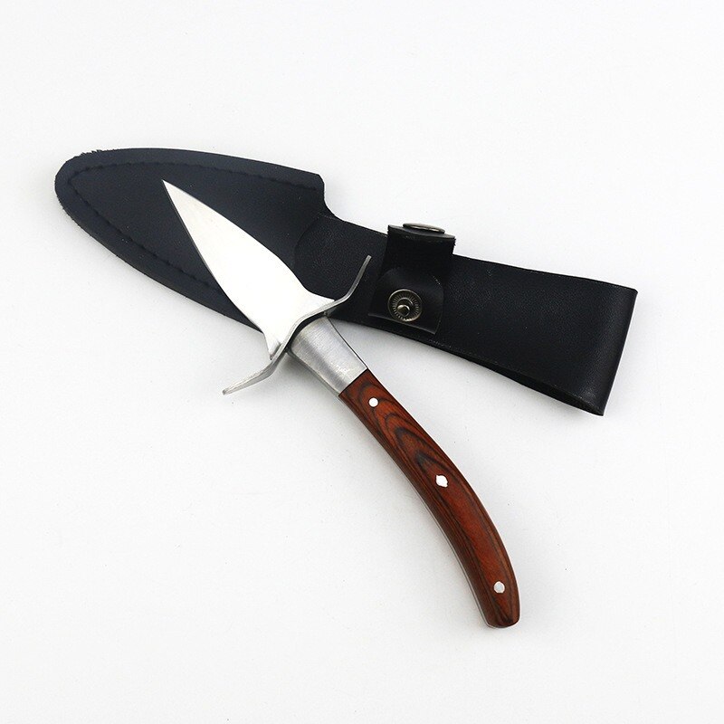 Wooden Handle Oyster Knives Stainless Steel Scallo... – Grandado
