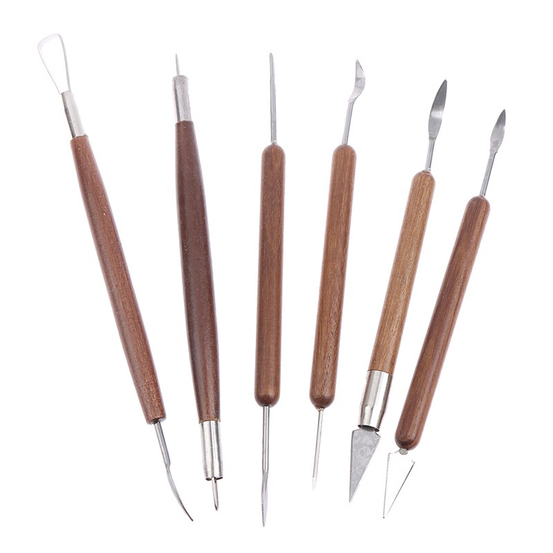 6Pcs/set Pottery Ceramics Tools Polymer Clay Model... – Vicedeal