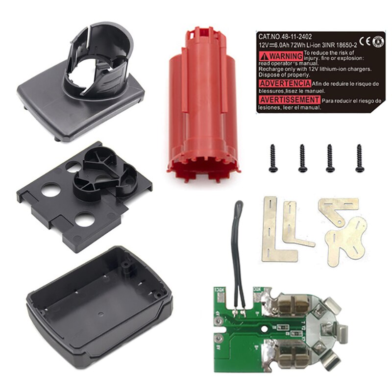 M12 Battery Plastic Case PCB Circuit Board Label T... – Grandado