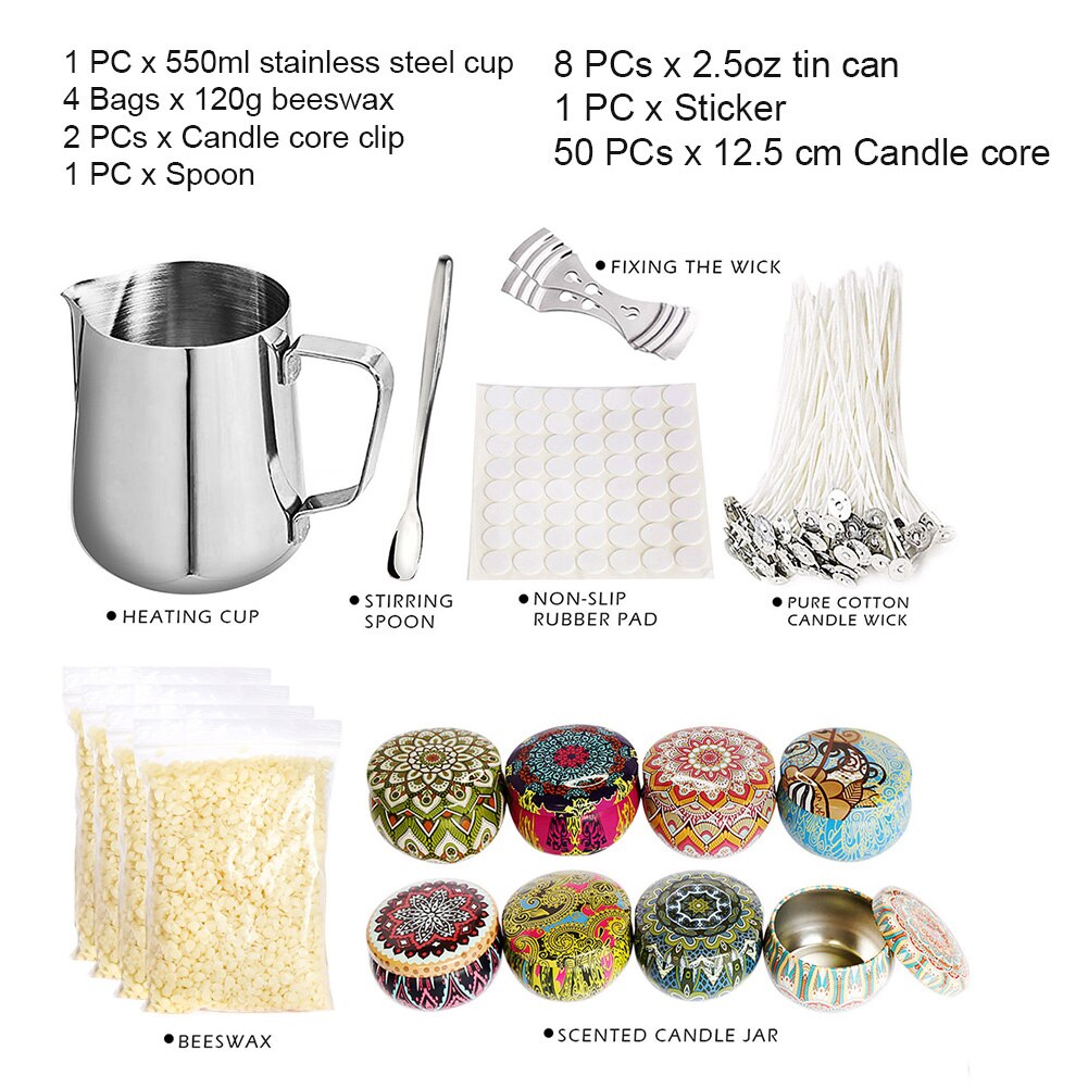 For Beginners DIY Candle Making Kit Scented Comple... – Vicedeal