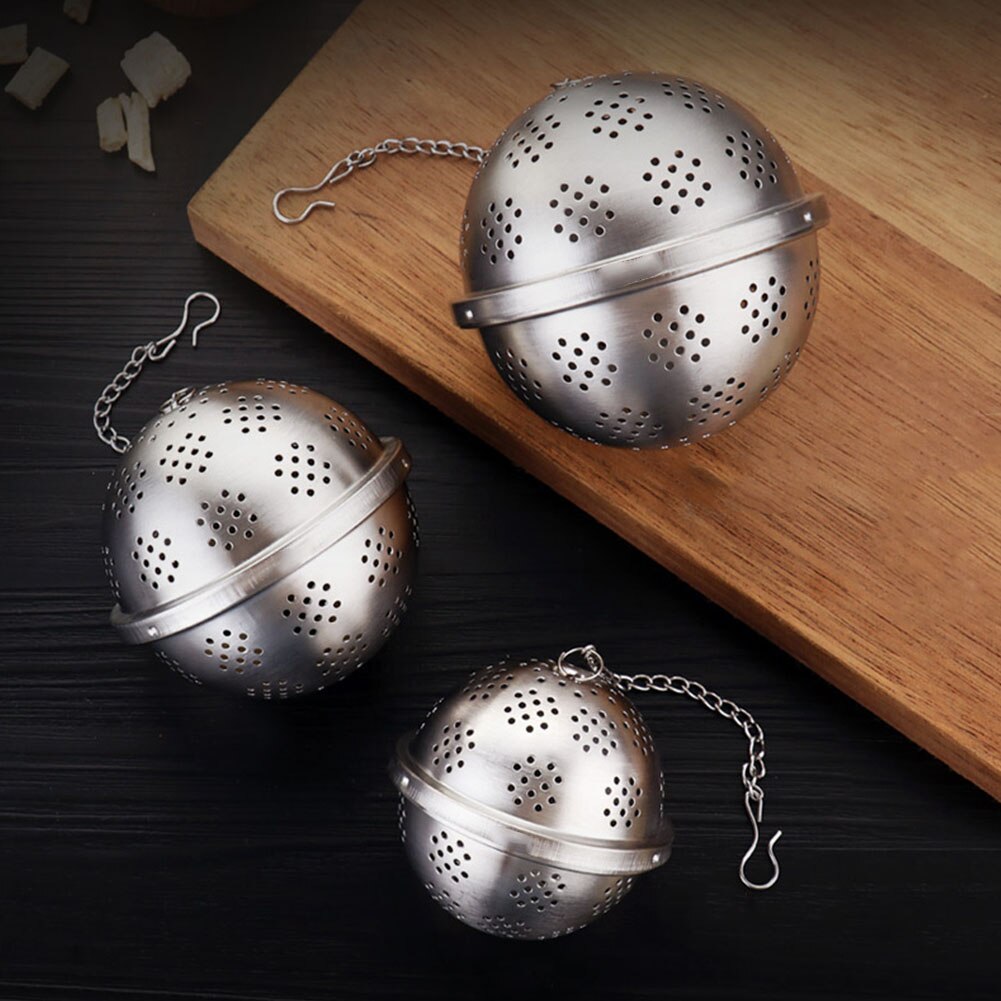 Rustfritt stål løsblad te filter infuser krydder s... – Grandado