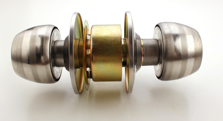 in stock stainless steel round door knobs Lock ent... – Grandado