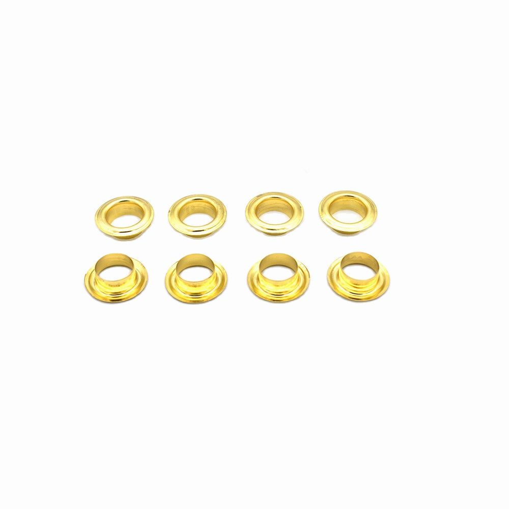 10mm Gold Brass Eyelet Metal Eyelet With Washer Le... – Grandado