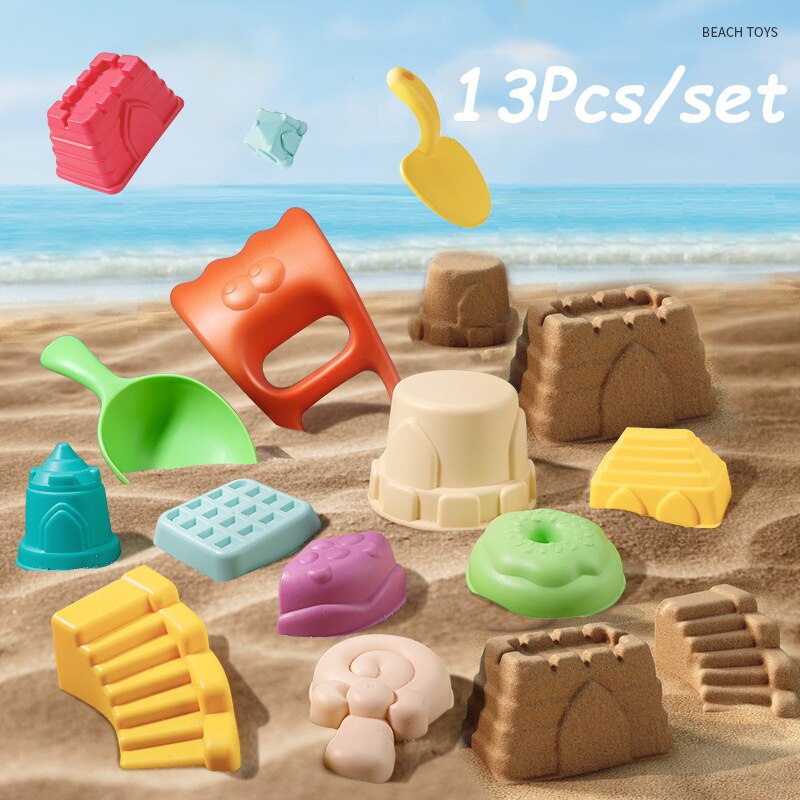 19Pcs Children Beach Toys Kit Baby Summer Digging ... – Grandado