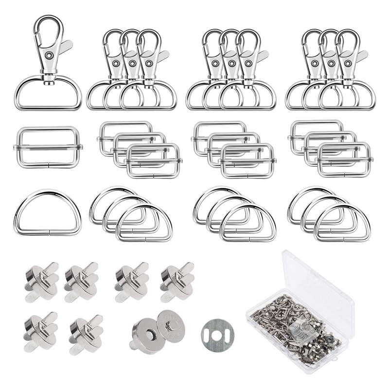 Swivel Snap Hooks Magnetic Buttons Metal D Ring Tr... – Grandado