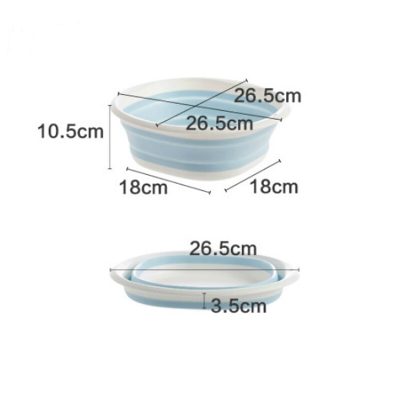 Plastic Folding Basins Portable Wash Basins Foldin... – Grandado