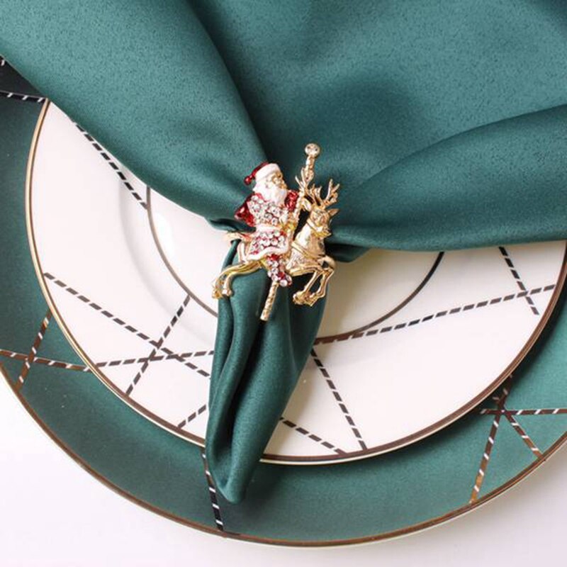 6 stk. jul rein serviettspenne eksklusiv restaurant hotell bord sett ...