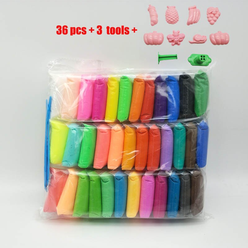 24/36 Colors With Tools Air Drying Super light Pla... – Grandado