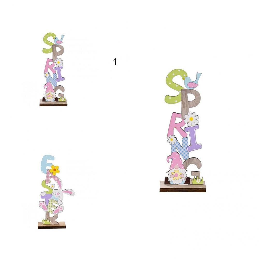 Bequem Ostern Stil Multicolor Tisch Stake Decor Fa... – Vicedeal