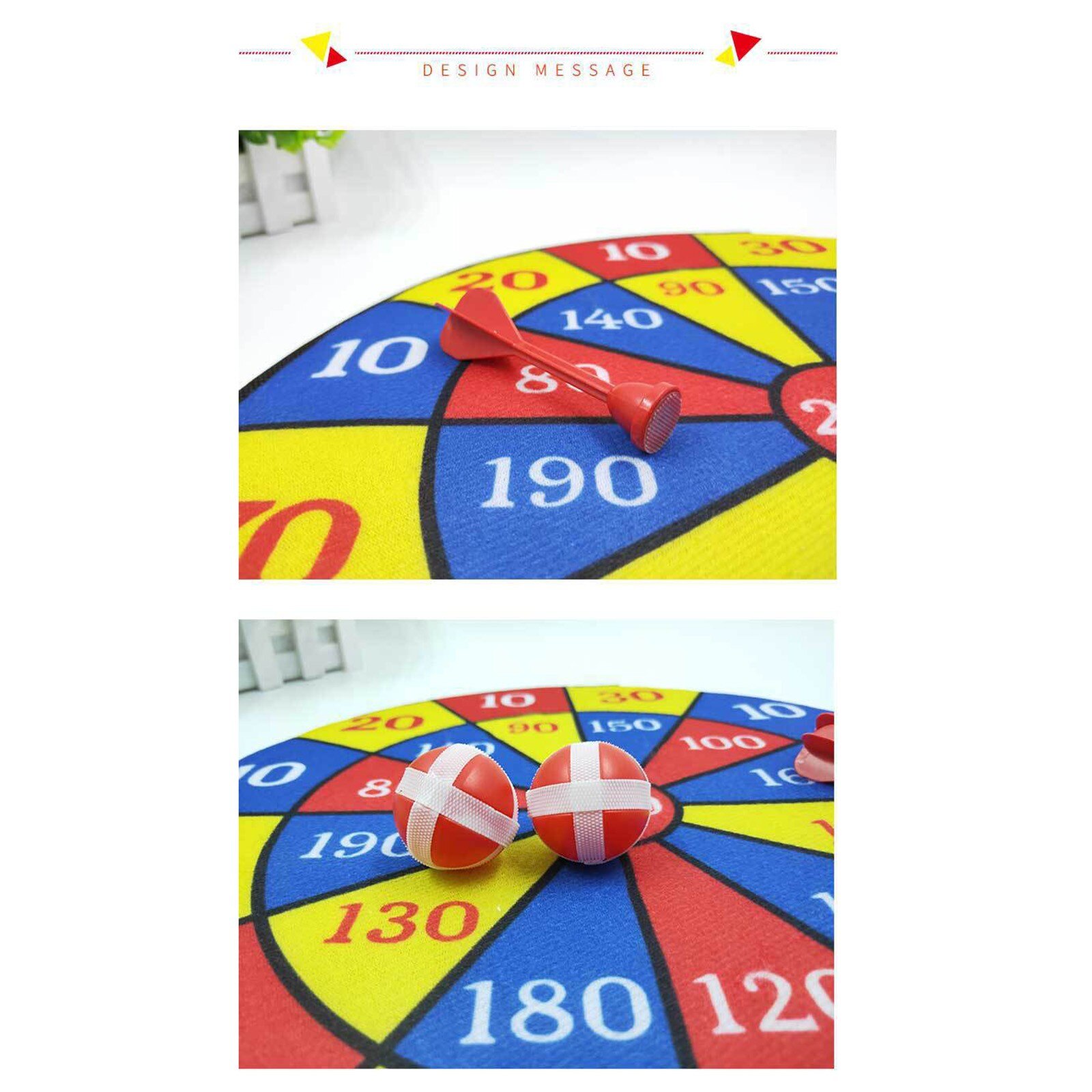 S/M/L cloth children's target sticky target ball d... – Grandado