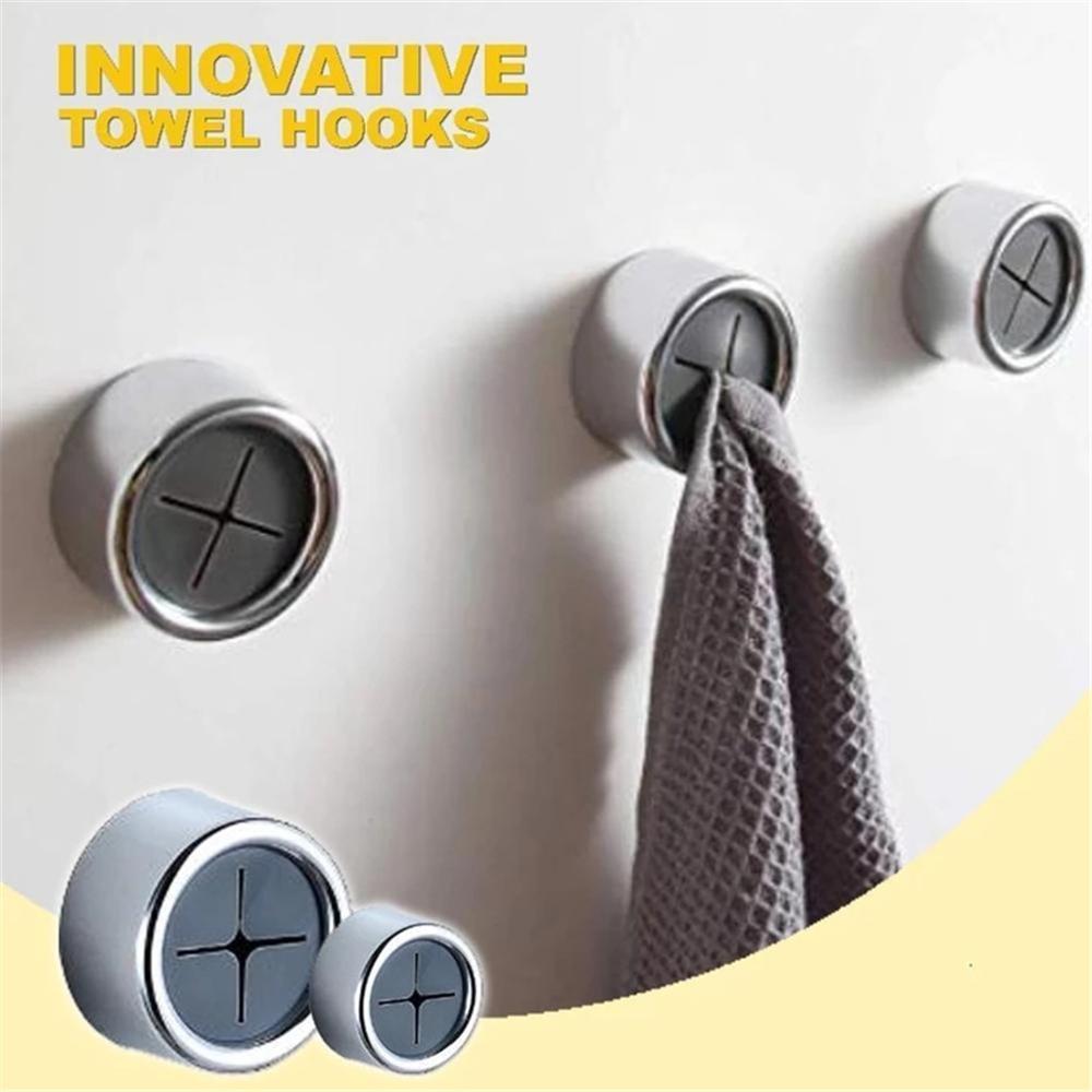 Invincible Hook-free Towel Hook Set Free Punch Hoo... – Grandado