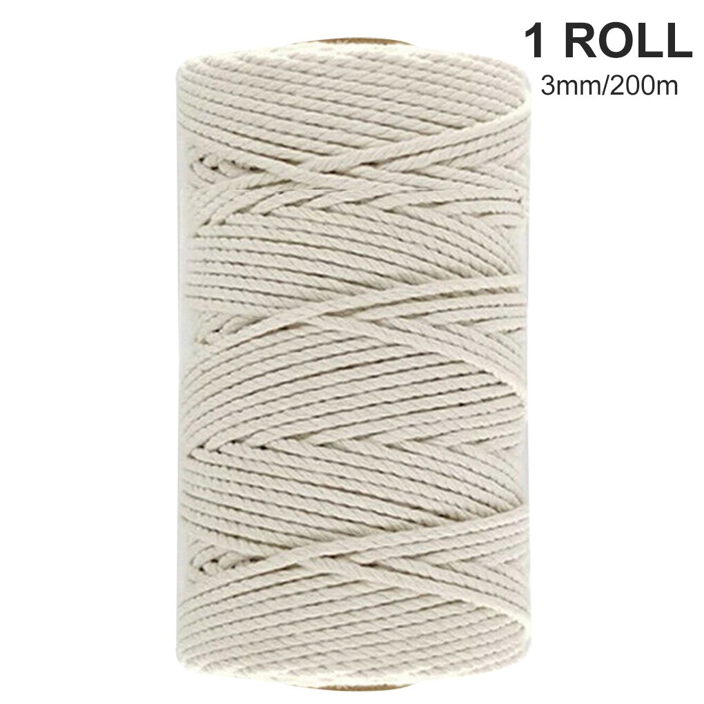 Natural Cotton Rope Handicraft DIY Cotton Cord Wea... – Grandado