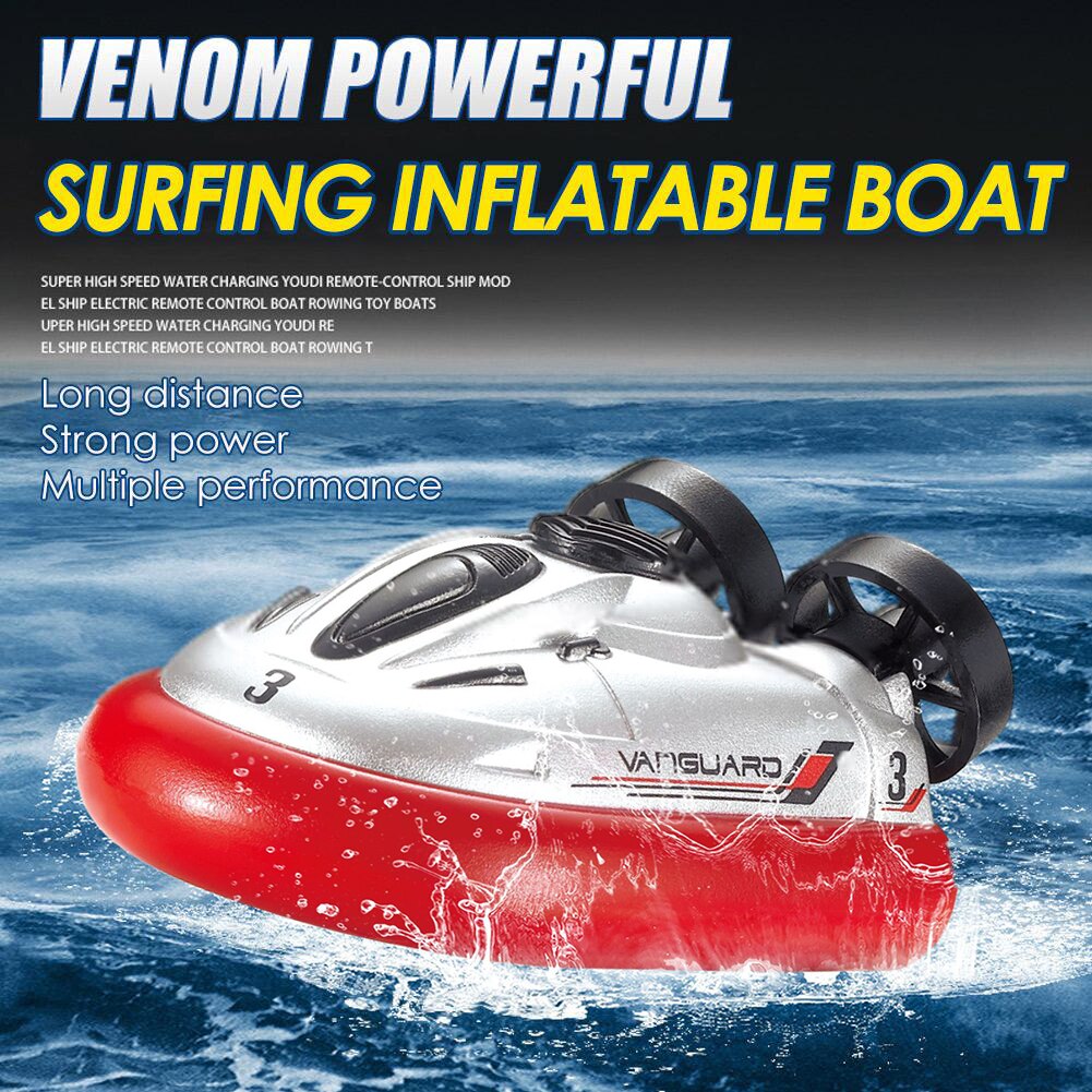 Rc Boten Mini 2.4G Draadloze Hovercraft Elektrisch... – Vicedeal