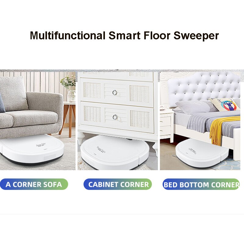 Smart Cleaning Robot Automatic USB Rechargeable Di... – Grandado