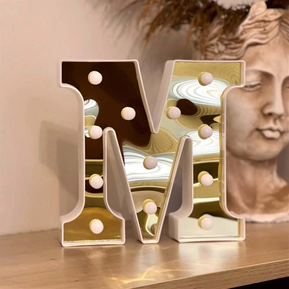 Letras 3d iluminadas por Led decorativo, tamaño gr... – Grandado