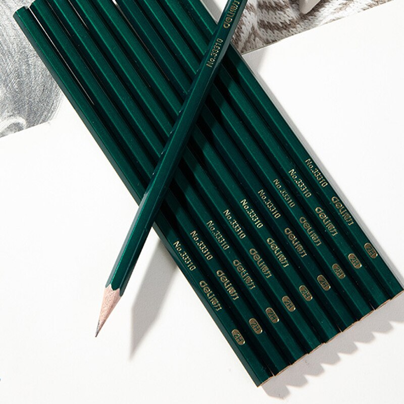 10 Pencils/box 2B 2H HB Drawing Sketch Pencil Draw... – Grandado