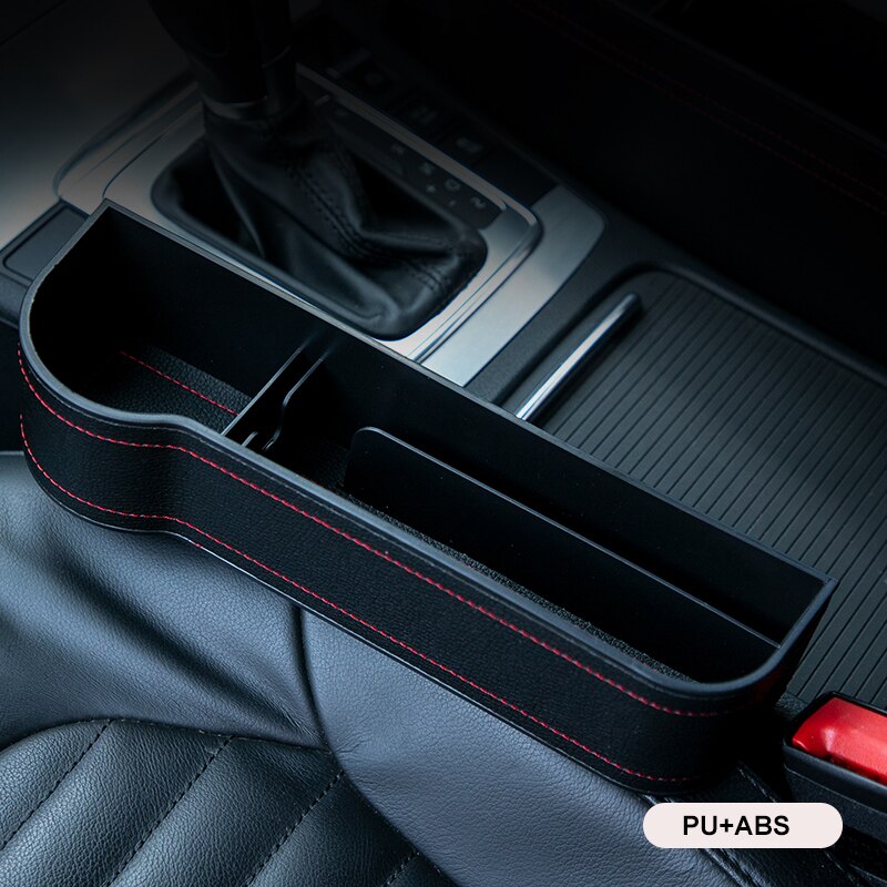 Auto Seat Gap Organizer Pu Leather Pocket Catcher ... – Grandado