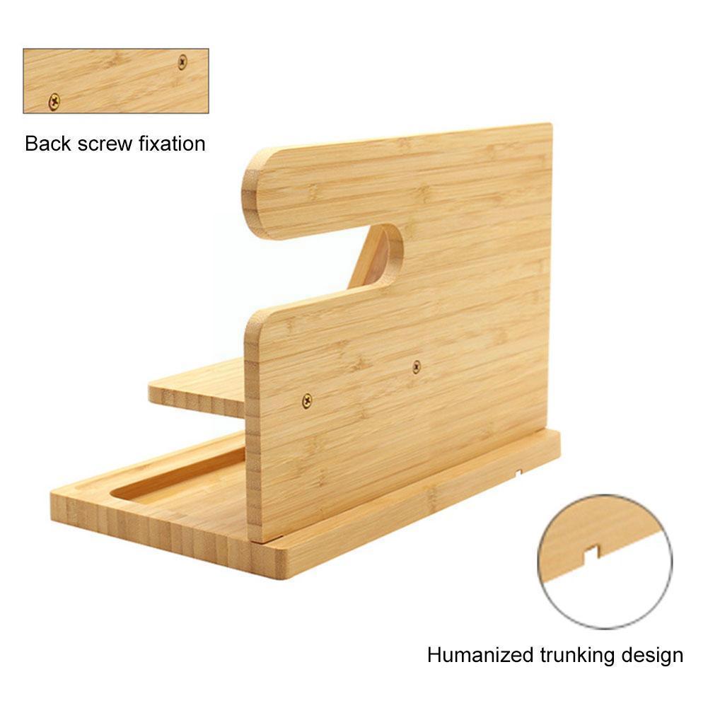 Multifunctional Desktop Wooden Phone Docking Stati... – Grandado