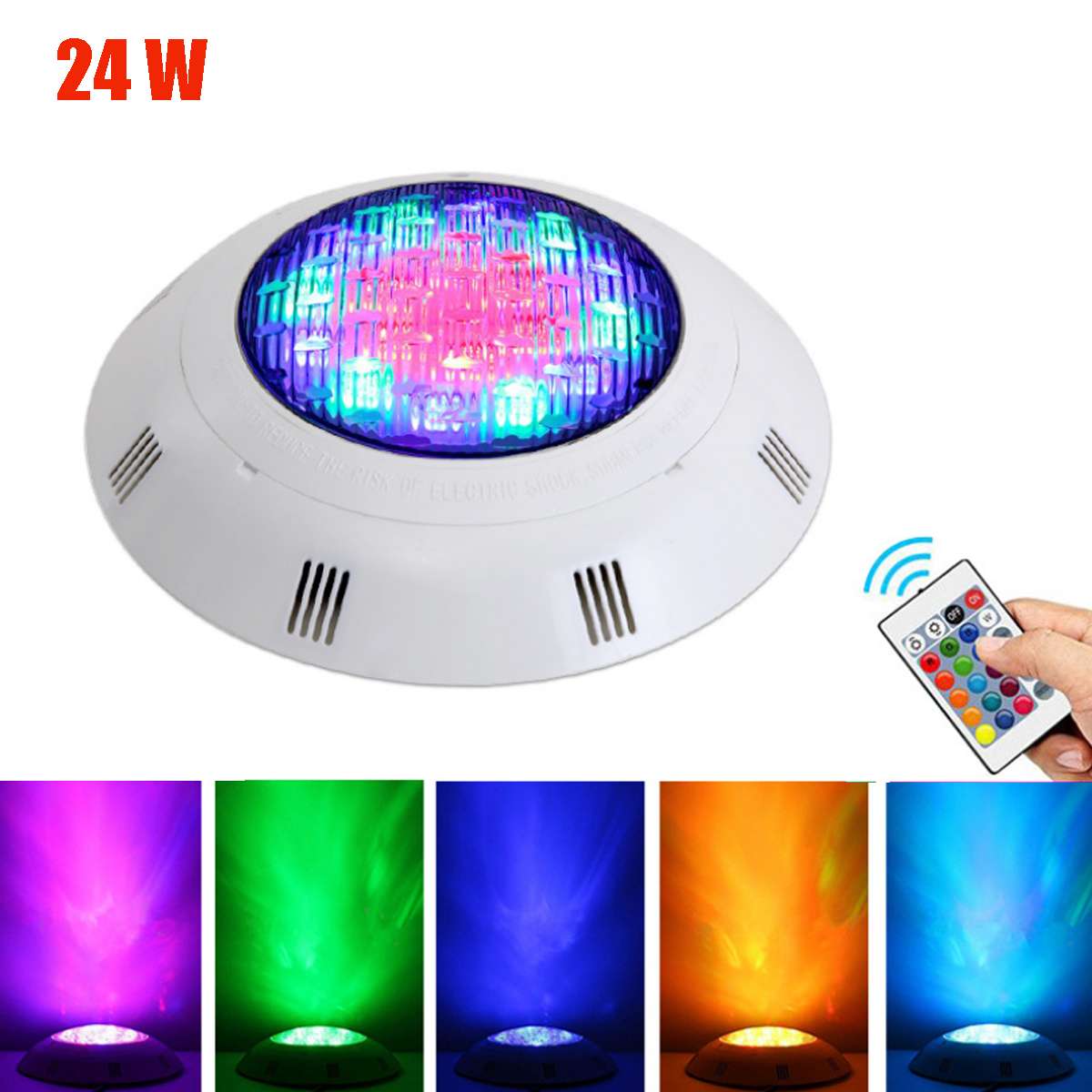 25/36W Rgb Led Zwembad Licht IP68 Waterdichte AC12... – Grandado