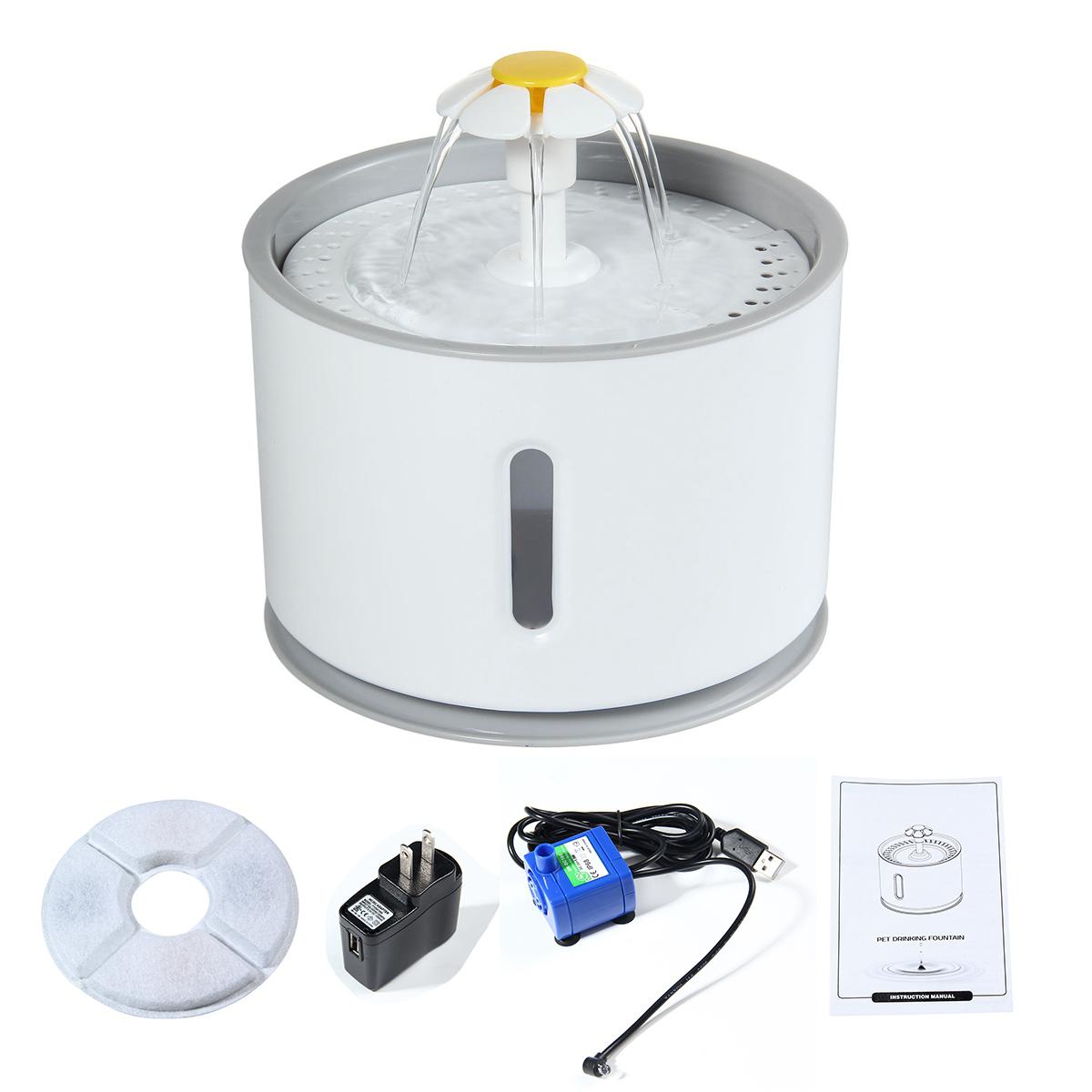 Dog Cat Toy Led Fountain Pump Healthy Ultra Silent... – Grandado