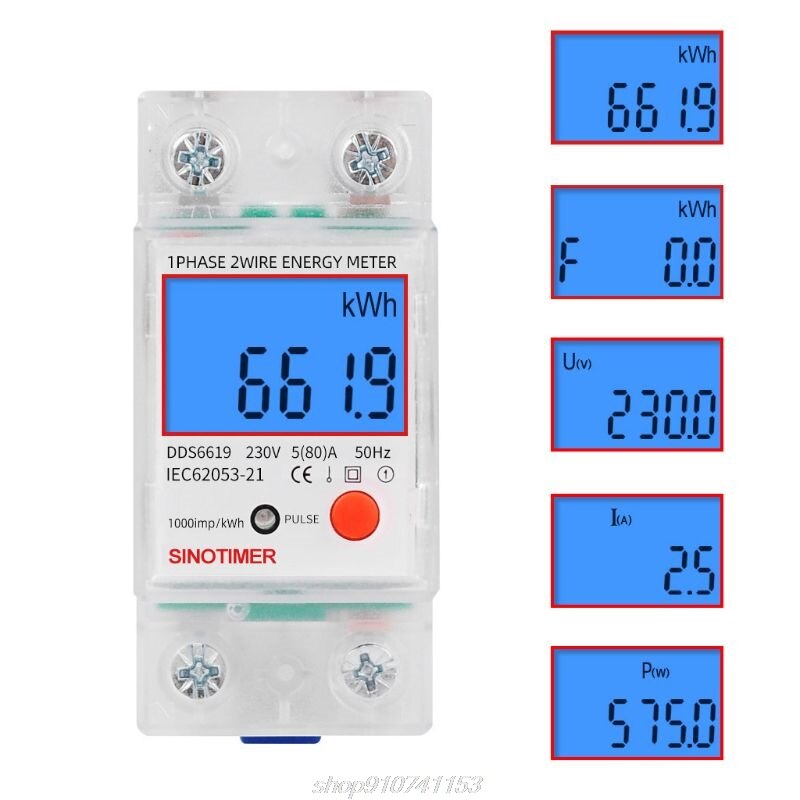 DDS6619 Rail LCD Digital Backlight Single Phase En... – Vicedeal
