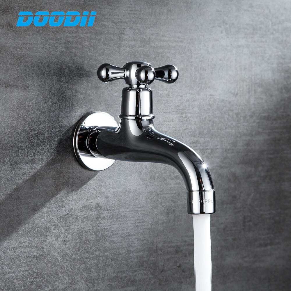 Bibcocks Cold Water Faucet Brass Wall Small Tap De... – Grandado