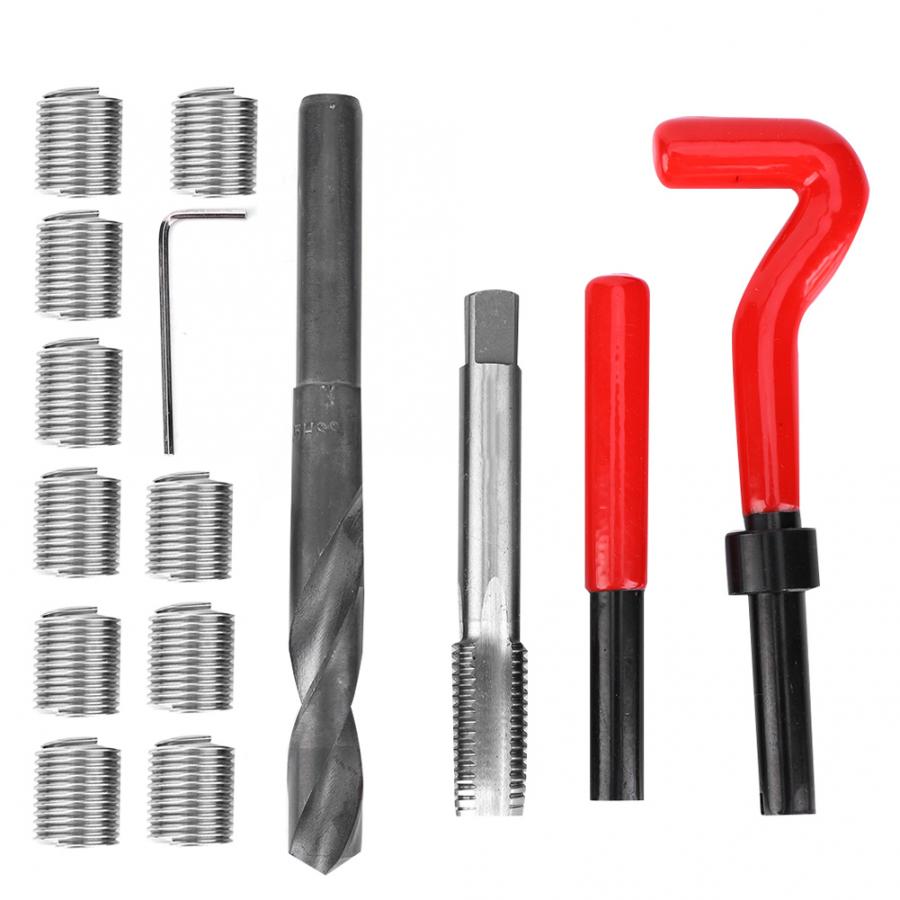 15Pcs M14x2 Thread Repair Kit Stainless Steel Span... – Vicedeal