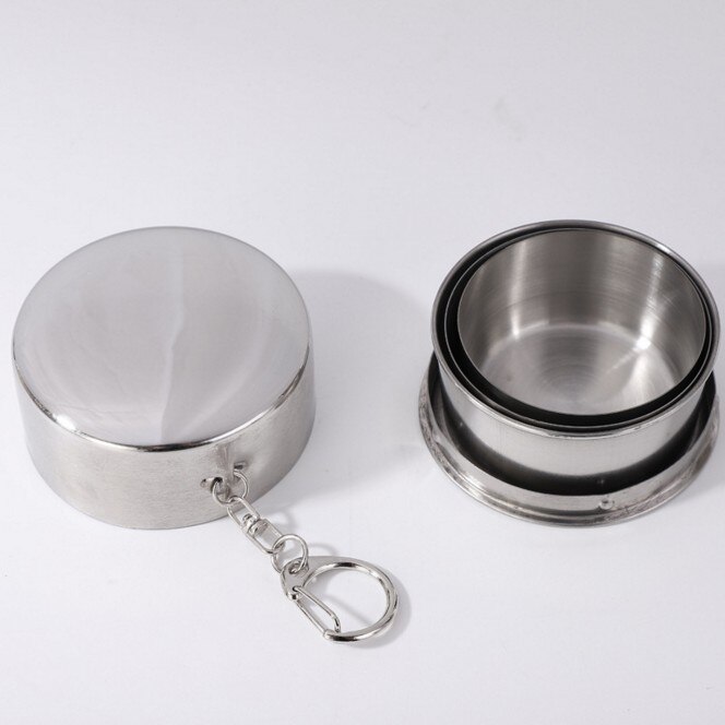 1PC Stainless Steel Collapsible Cup with Protectiv... – Vicedeal