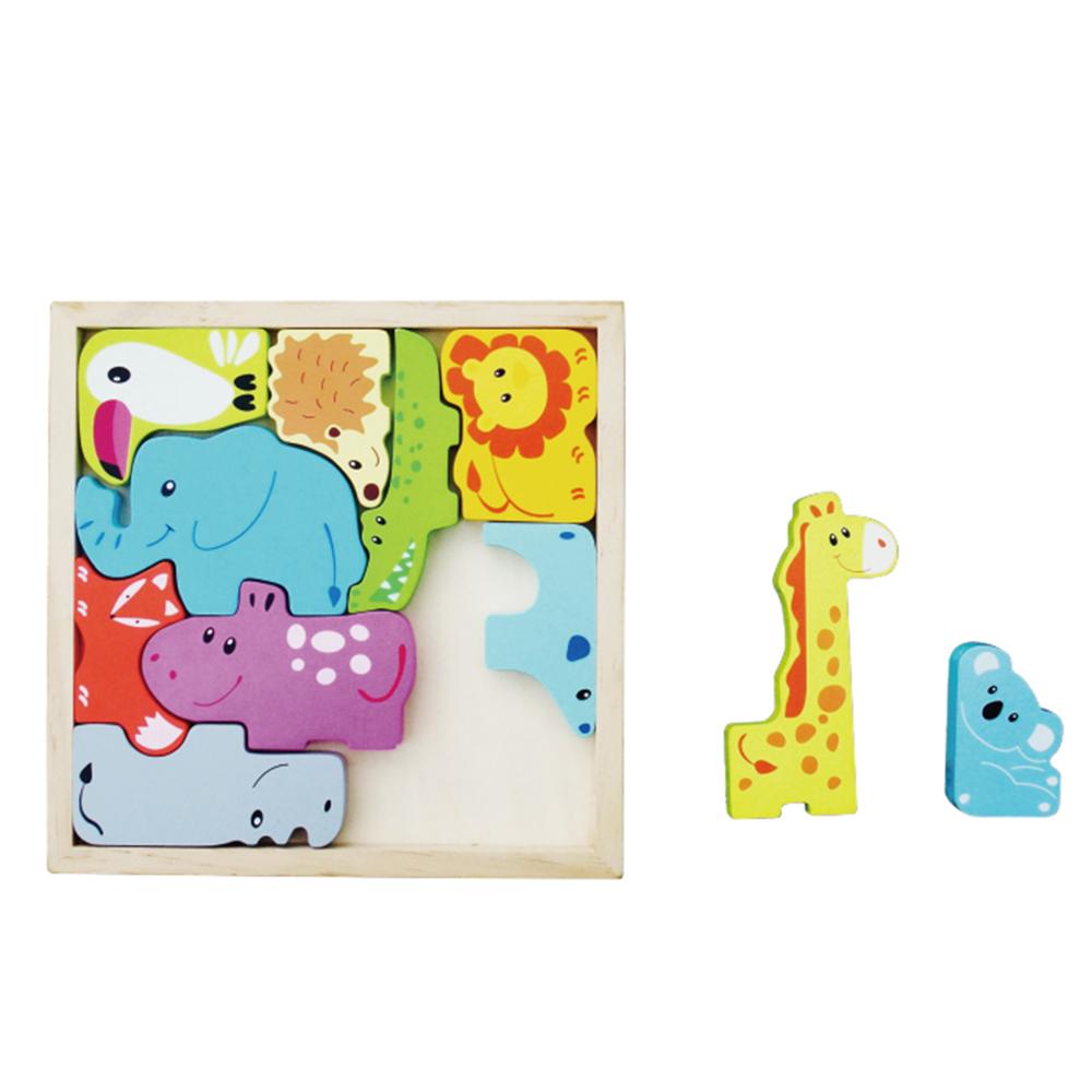 Houten Puzzel Set Kinderen Educatief Speelgoed Jig... – Grandado