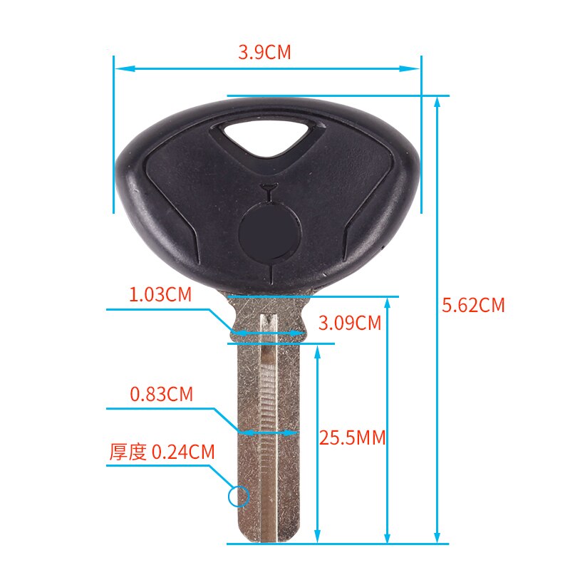 Motorcycle keys Blank Key Uncut Blade For BMW K130... – Vicedeal