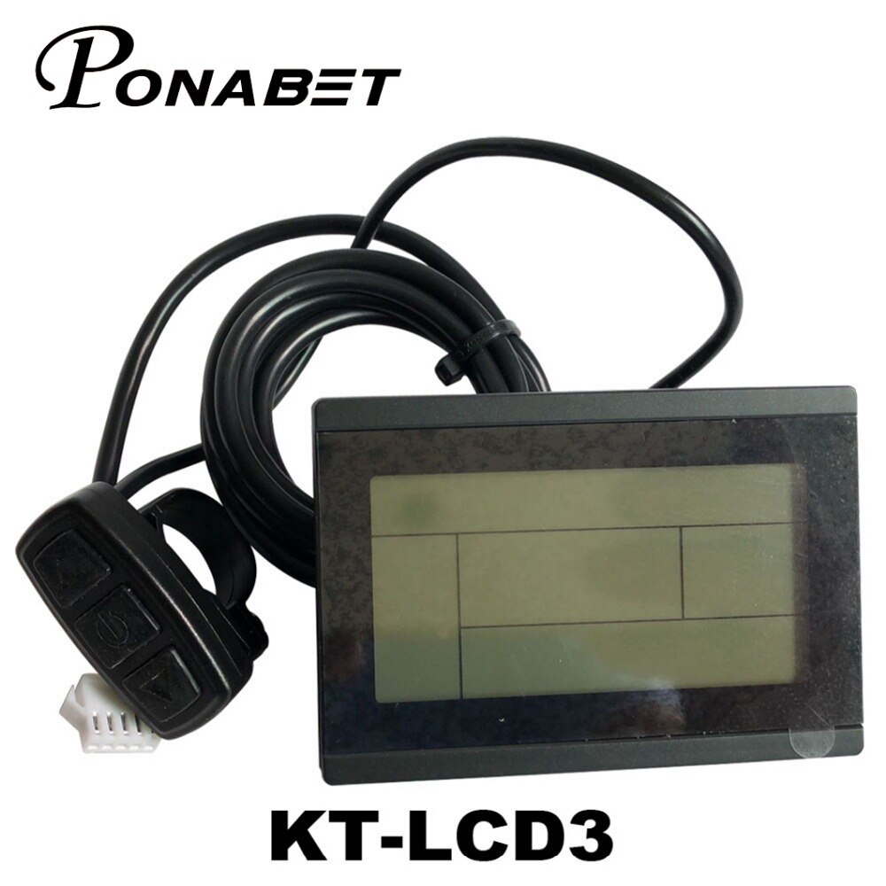 KT LCD3 LCD8 LED 880 Display 24V 36V 48V 60V 72V i... – Grandado