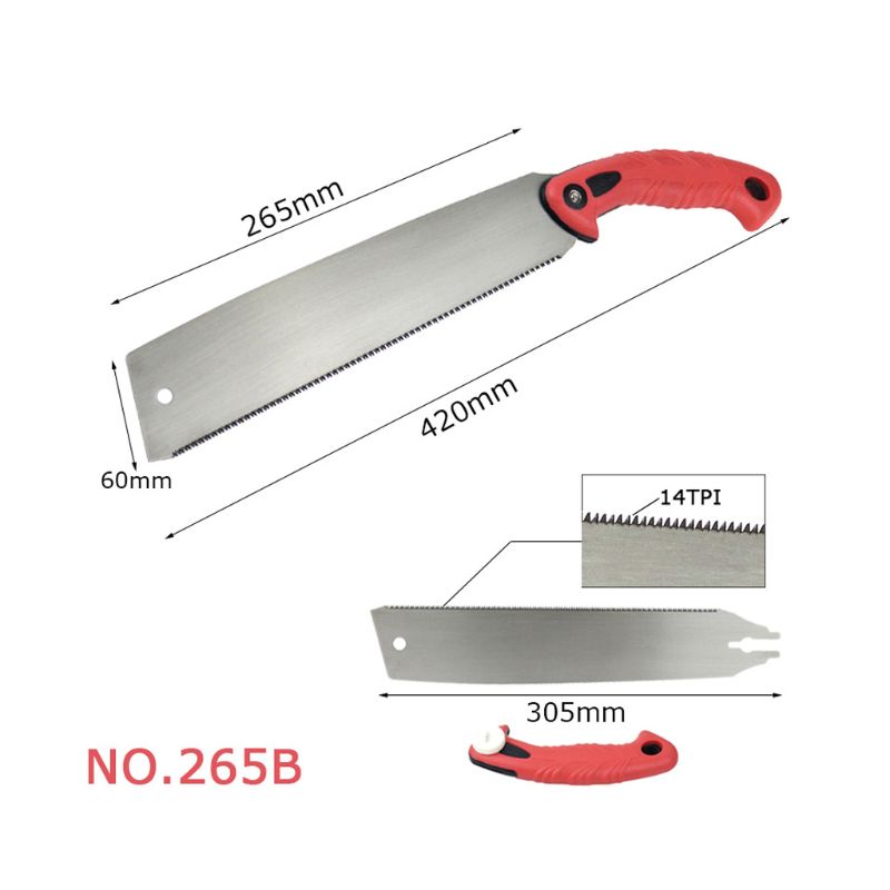 Woodworking Double Sides Carbon Steel Hand Saw Ten... – Grandado