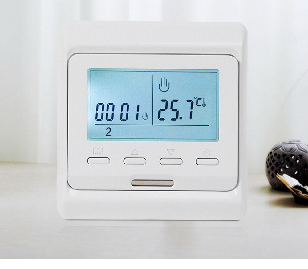LCD Weekly Programmable Floor Heating Temperature ... – Grandado