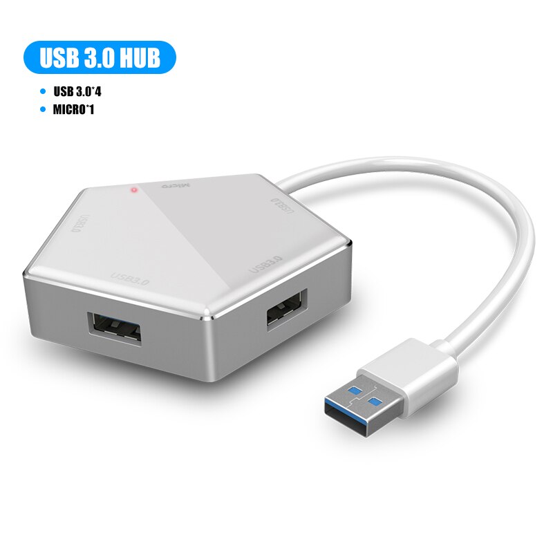 5 in 1 USB 3,0 Hub Für Laptop Adapter PC Computer ... – Vicedeal