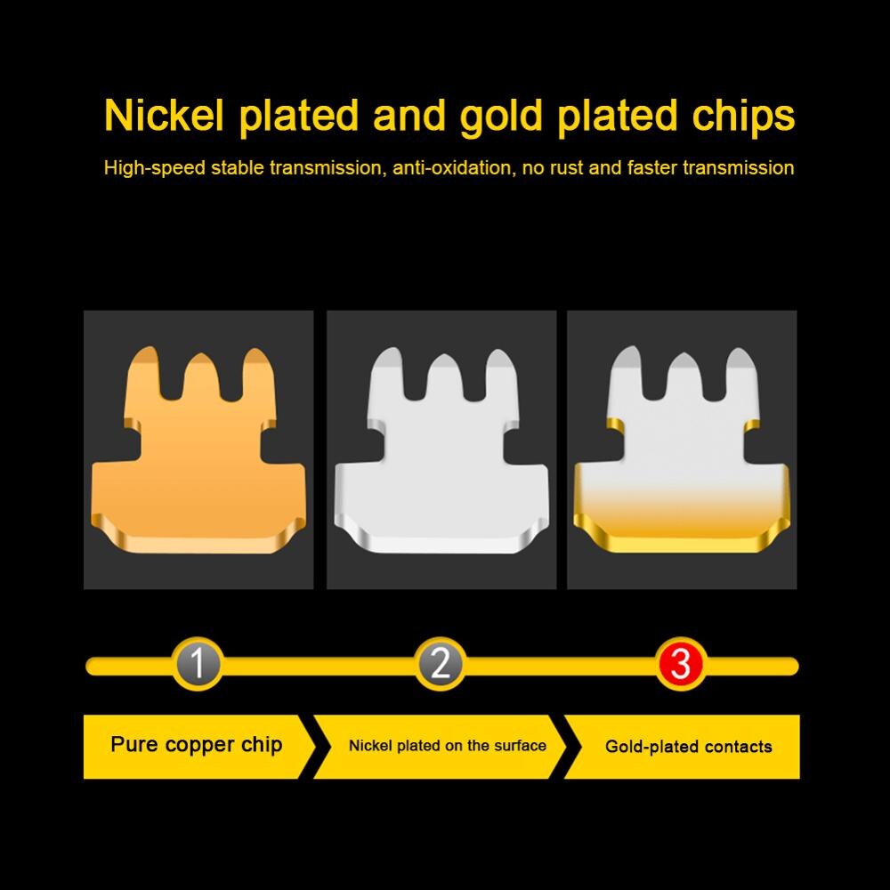 10Pcs CAT7 Metalen Afgeschermde RJ45 Connectors Mo... – Grandado