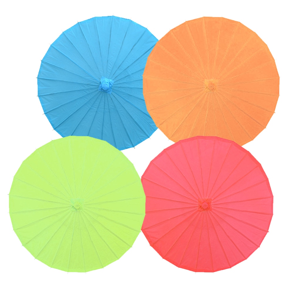 20/30/40cm Handmade Colored Paper Umbrella Traditi... – Grandado