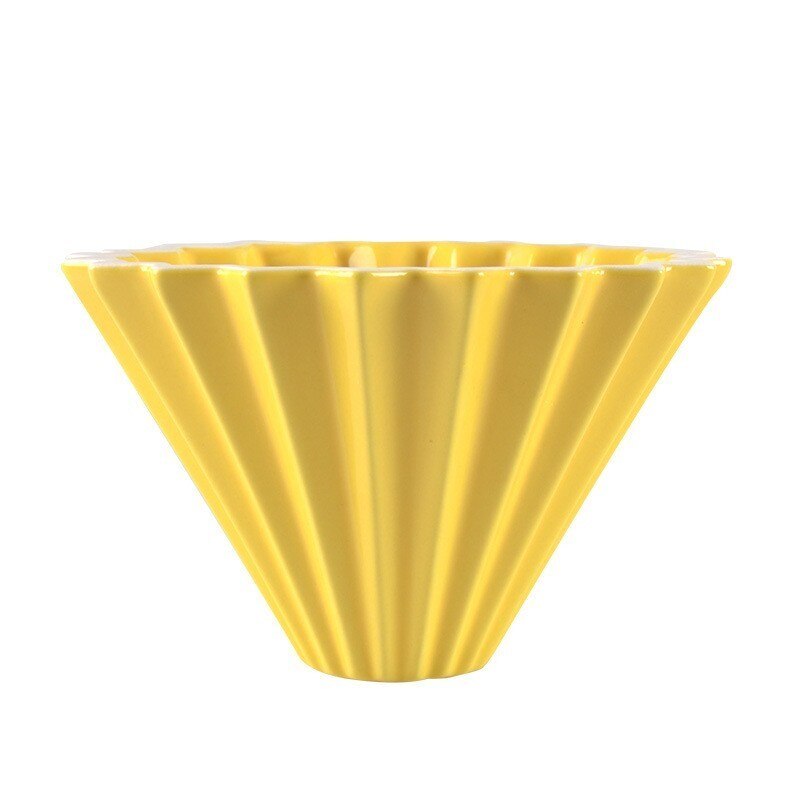 Keramiek Koffie Hand Ponsen Papier Vouwen Filter C... – Grandado