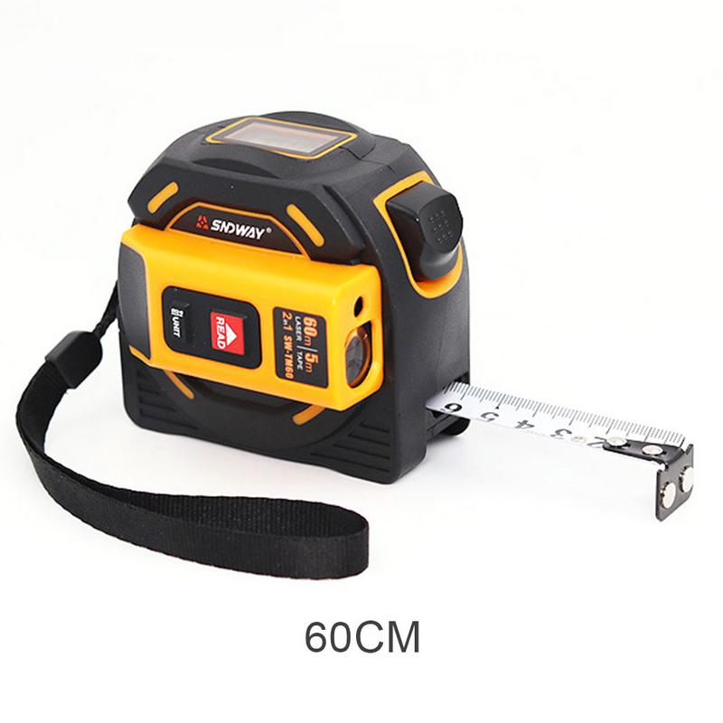 2 in 1 Tape Measurer 5M Measuring Instrument LCD D... – Grandado