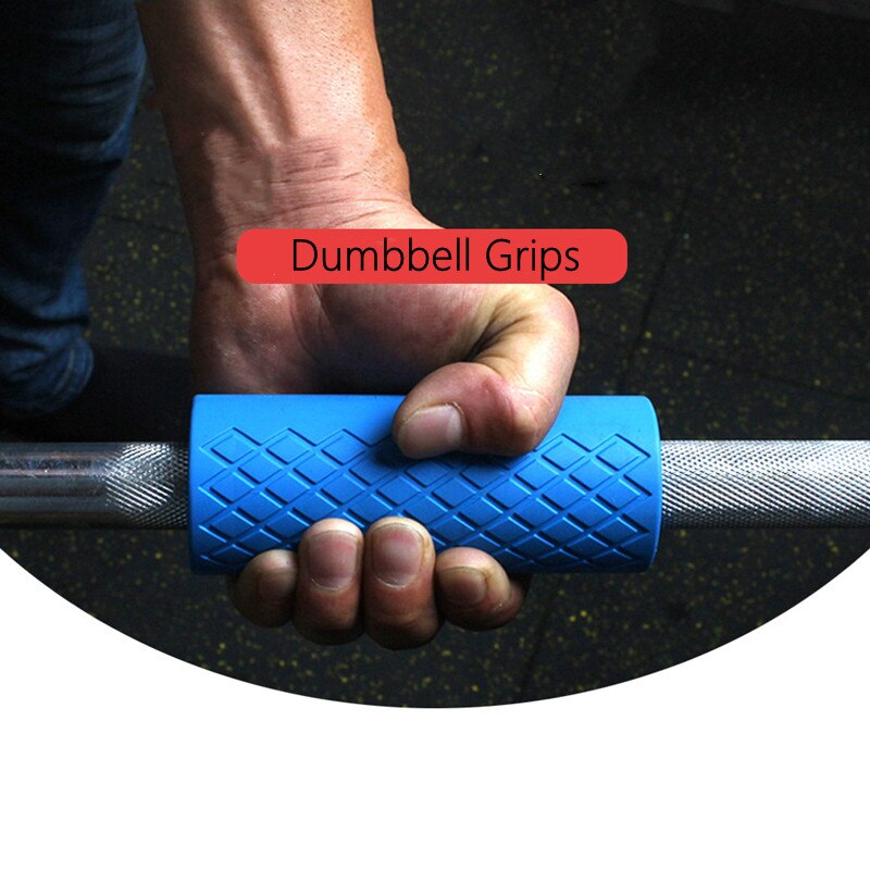 Halter Barbell Grips Bar Handgrepen Siliconen Anti... – Grandado