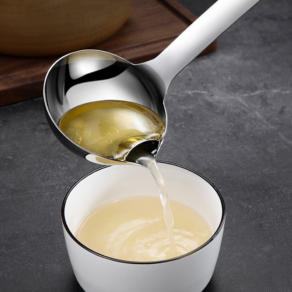 Stainless Steel Oil Filter Grease Spoon Colander S... – Grandado