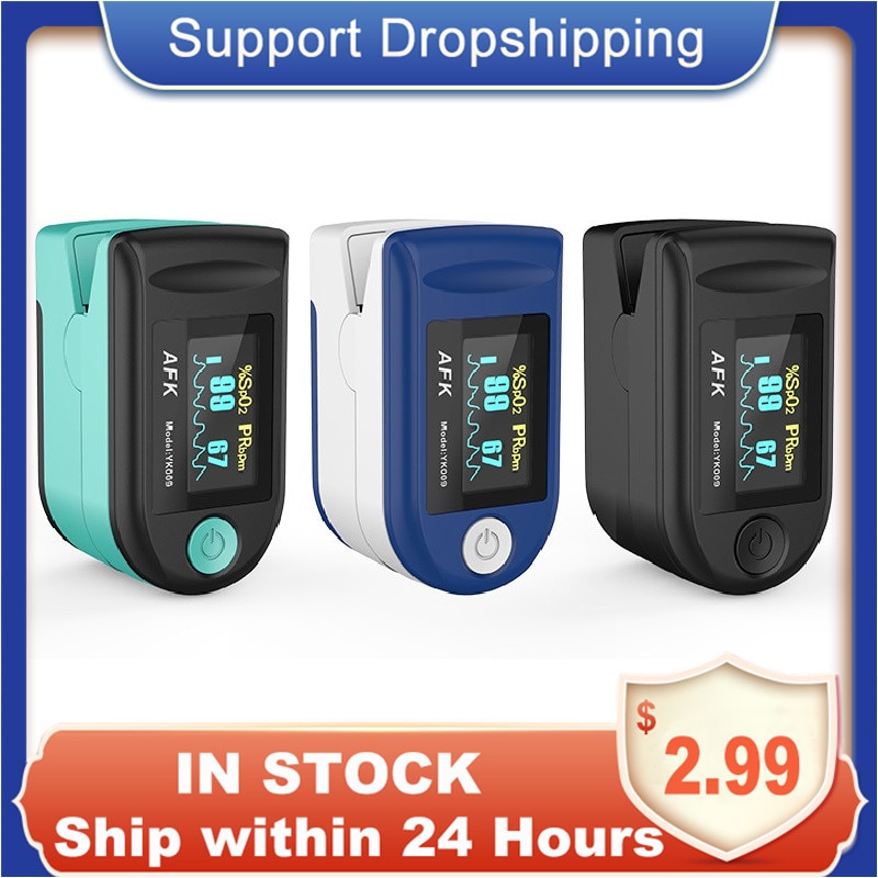 Blood Oxygen Monitor Pulsoxymeter Zuurstofverzadig... – Vicedeal